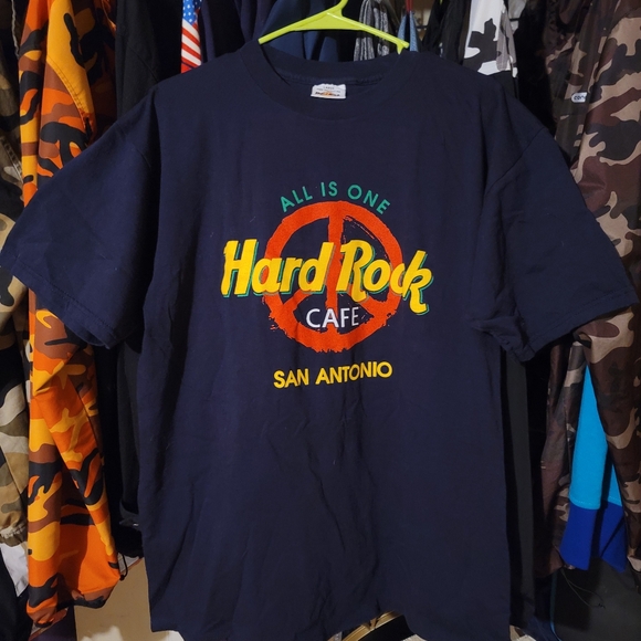 Hard Rock Cafe | Shirts | Vintage Hard Rock Cafe San Antonio Tshirt ...